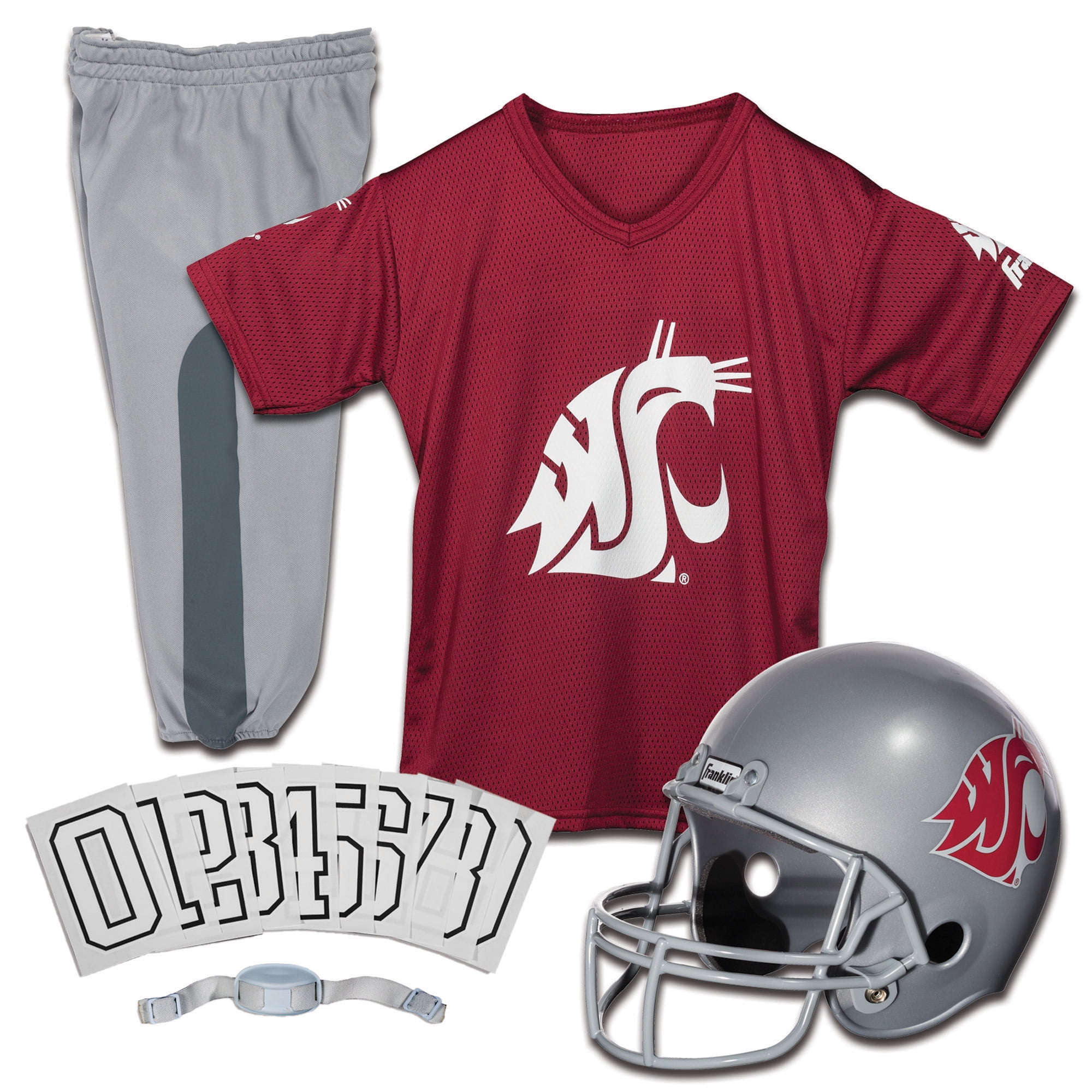 Franklin Sports NCAA Washington State Cougars Uniform Set, Small ...