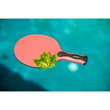 JOOLA Linus Weatherproof Indoor/Outdoor Table Tennis Racket, Red ...