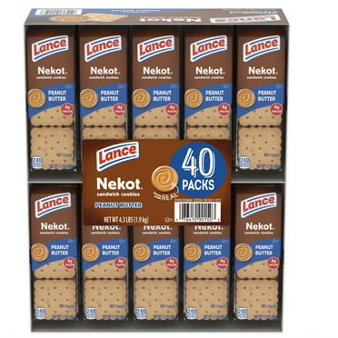 Lance Nekot Cookie Sandwiches Lemon Creme Filling , Lance, Nekot Peanut ...