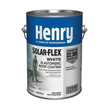 Henry Pro Grade 988 Silicone White Roof Coating - Walmart.com