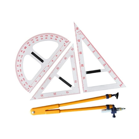 Geometry Math Set with Detachable Handle Drawing for Black Board White ...