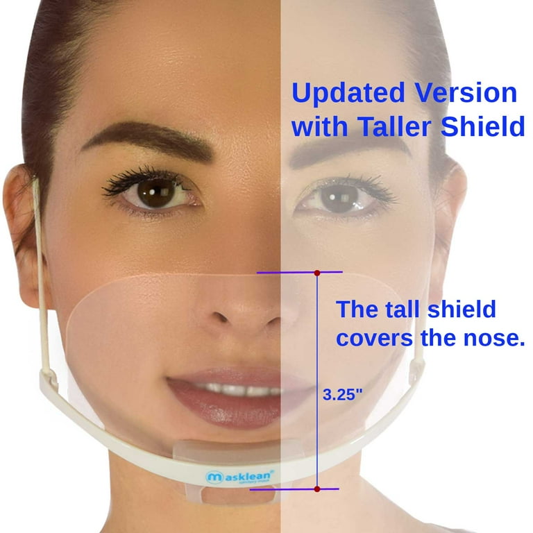 Dental Splatter Guard Clear Face Shield – USA-Made Splatter Guard For ...