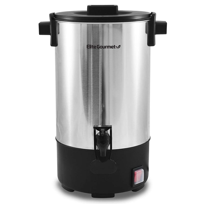 Cafetera Elite Gourmet Cromada 30 Tazas | Walmart en línea