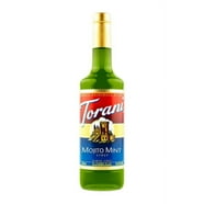 Monin Green Mint Syrup, 750ml - Bold Peppermint, Ideal for Beverages ...