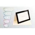 Better Office Products Photo Frame Note Cards for 4" x 6" Photos, Black ...