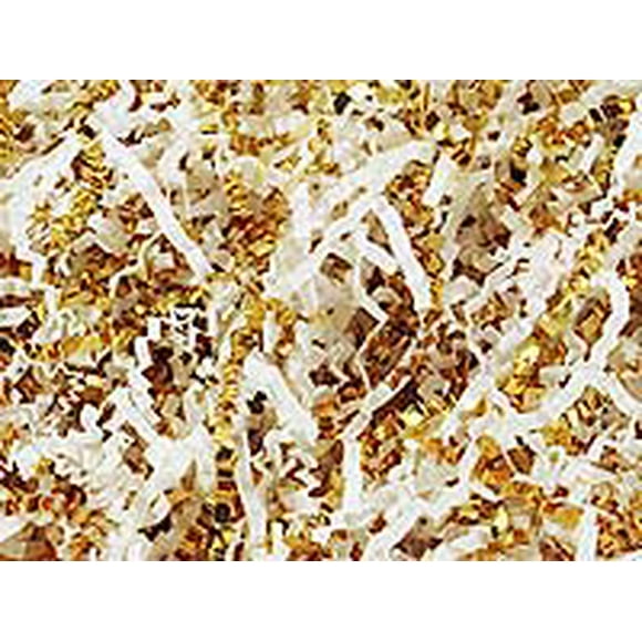 Gold Crinkle Paper