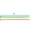 400 PCS Small Colored Zip Ties 8 Inch Multi-Color Zip Wire Tie for Deco ...