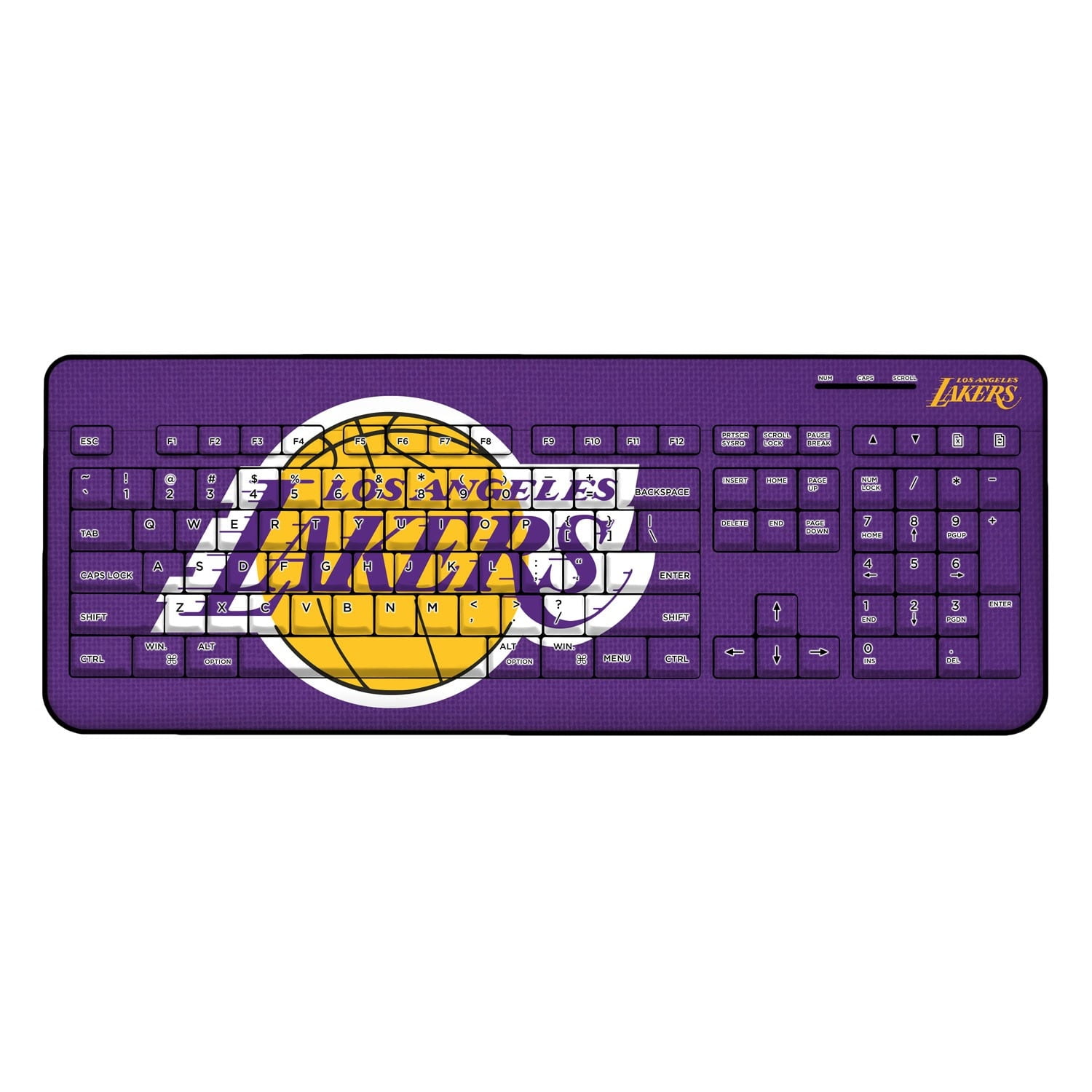 Los Angeles Lakers Wireless Keyboard - Walmart.com