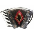 Rossetti Beginner Piano Accordion 12 Bass 25 Keys Grey - Walmart.com