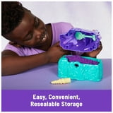 Kinetic Sand Mermaid Crystal Treasure Shimmer Playset with Tools and ...