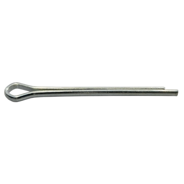 7/64" x 1-1/2" Zinc Plated Steel Cotter Pins (60 pcs.) - Walmart.com