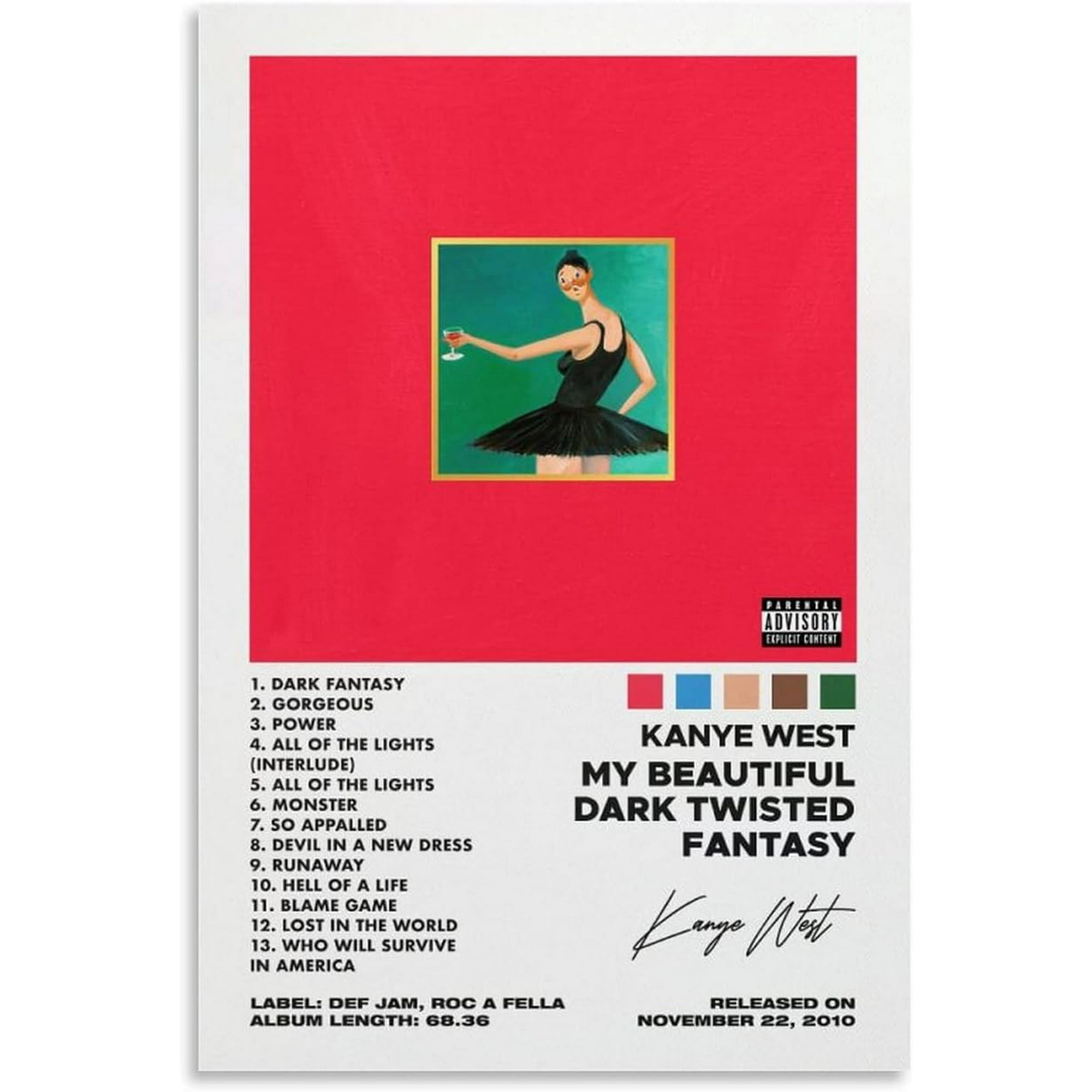 Click here for Pphaosho Kanye West My Beautiful Dark Twisted Fant... prices