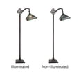 CHLOE Lighting Innes Tiffany-Style 1-Light Mission Reading Floor Lamp ...