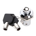 Colaxi Zinc Alloy Gloss Tubular Cam Lock With Chrome Finish And Offset ...