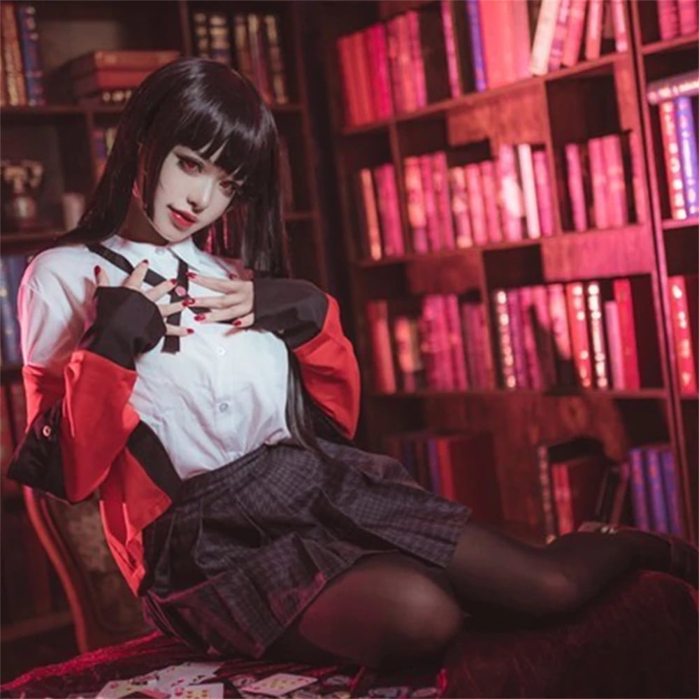 Buy Complete Set Runa Anime Yumeko Jabami Cosplay Costume Female School