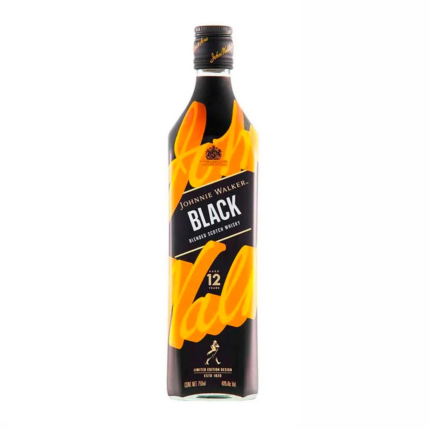 Pack de 2 Whisky Johnnie Walker Black Label Limited 750 ml Johnnie ...