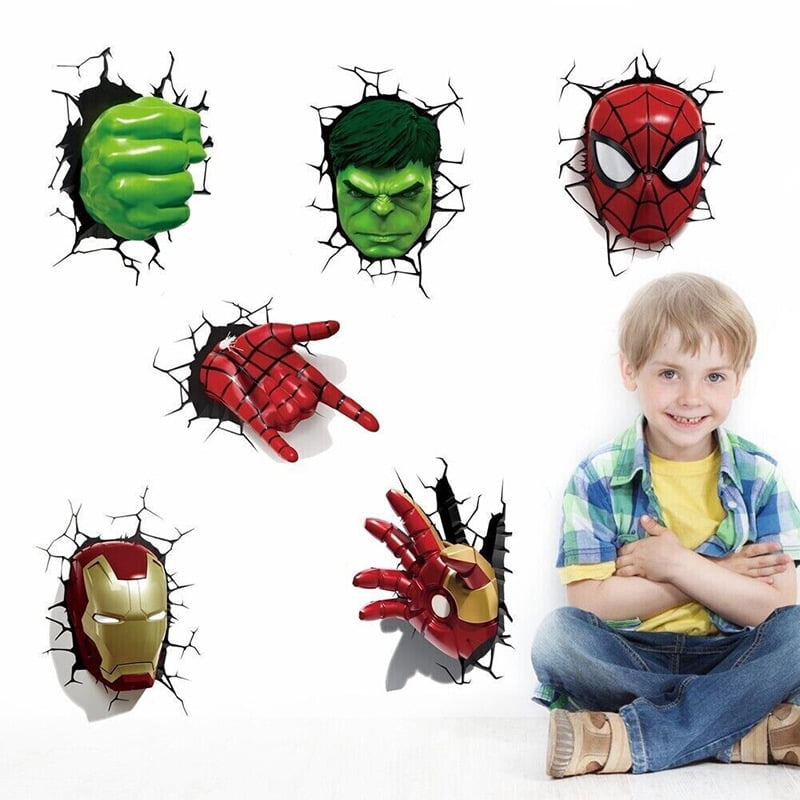 Click here for Bs Store Superhero Wall Stickers For Kids 3d Super... prices