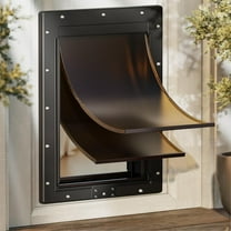 XL Dog Door for Door, Never Rust Plastic Extra Large Doggy Door for ...
