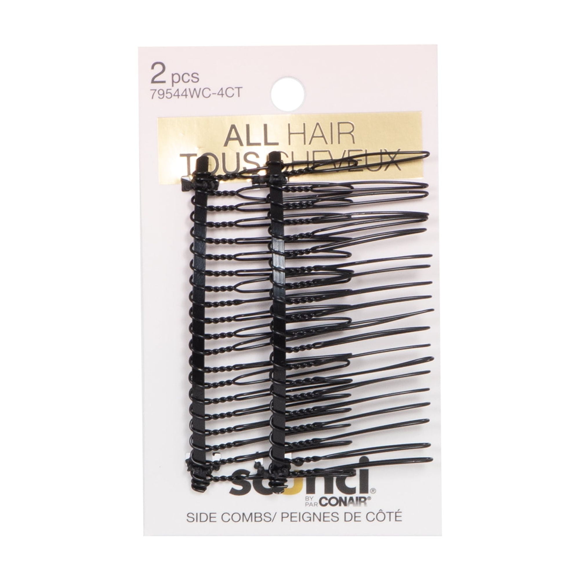 Click here for Scunci 2 Pack Metal Side Combs Standard prices