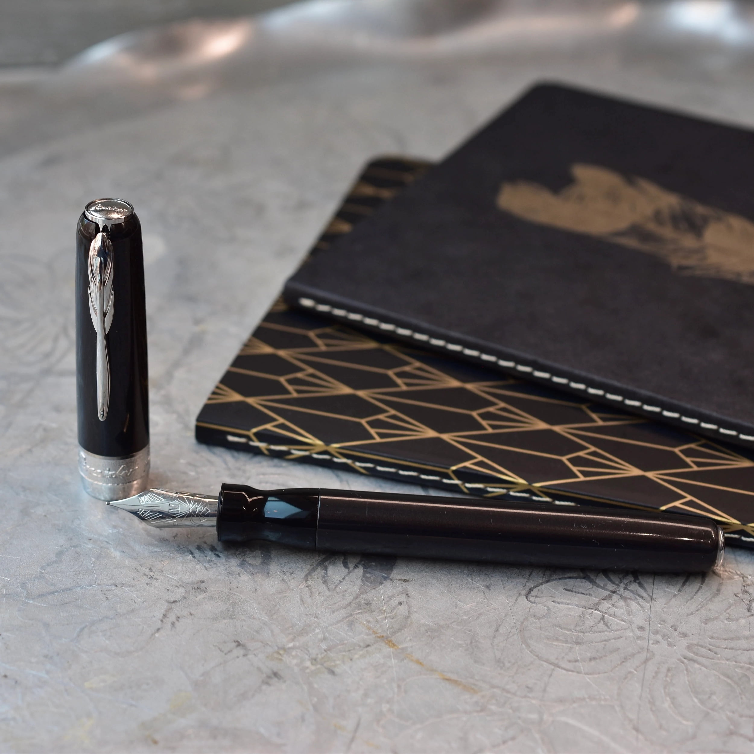 Pineider Full Metal Jacket Fountain Pen - Steel Nib - Walmart.com