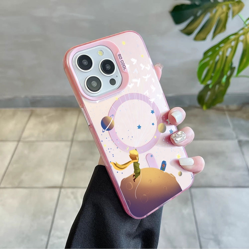 Cartoon The Little Prince Magsafe Magnetic Phone Case for IPhone 11 12 ...