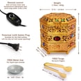 AM Regulator Electric Incense Burner - Oud Frankincense Resin Burner ...