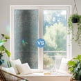 Art Gray Window Privacy Film, Vintage White Gray Ombre Farmhouse ...