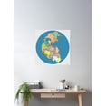 Pangaea Politica by Massimo Pietrobon Poster - Walmart.com