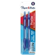 Paper Mate Profile Ballpoint Pen, Retractable, Bold 1.4 mm, Blue Ink ...