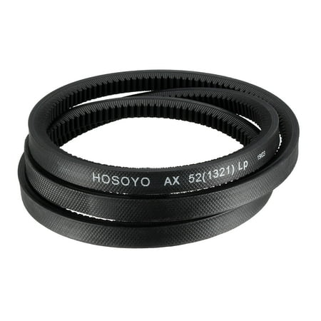 AX52 Drive V Belt 52 Inches Length Industrial Power Rubber Transmission ...