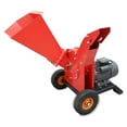 Techtongda 220V Hand Pushed Wood Crusher Branch Crusher Twig Shredder ...