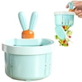 Press-to-Dump Sink Strainer, Kitchen Drain Filter Basket with One-Press ...