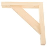 Homoyoyo Triangle Shelving Brackets Triangle Wood Shelf Bracket Beige ...