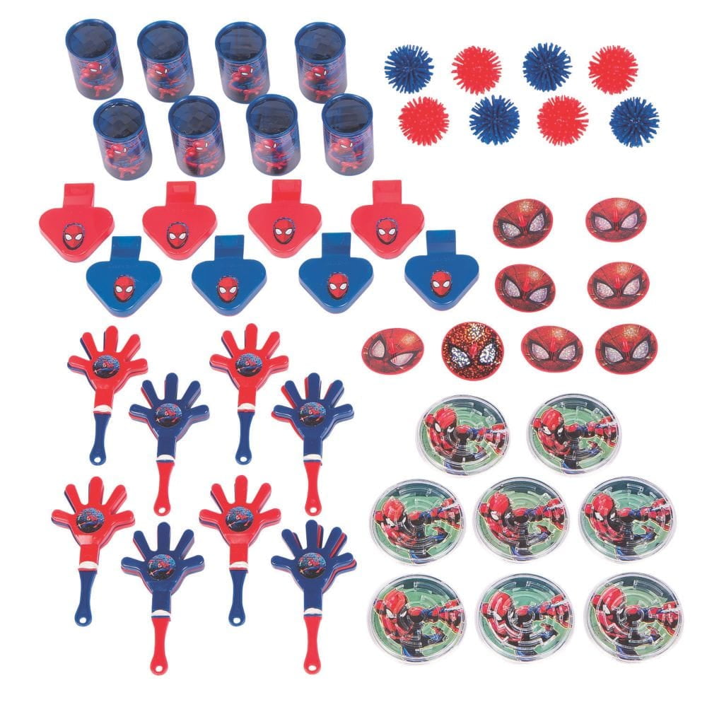 Ultimate Spider-Man Mega Favor Pack - Party Supplies - 48 Pieces ...