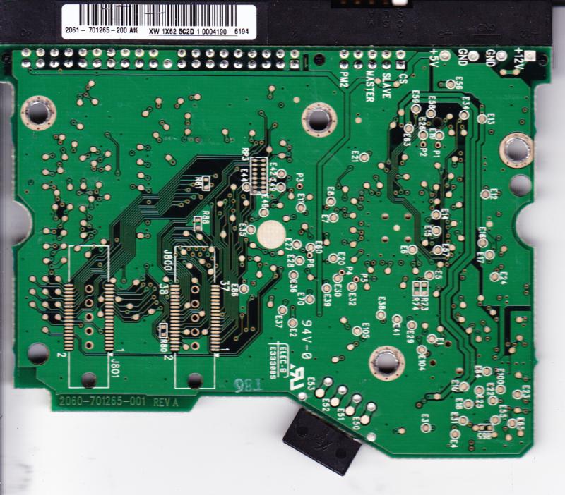 WD2500JB-00GVC0, 2061-701265-200 AK, WD IDE 3.5 PCB - Walmart.com