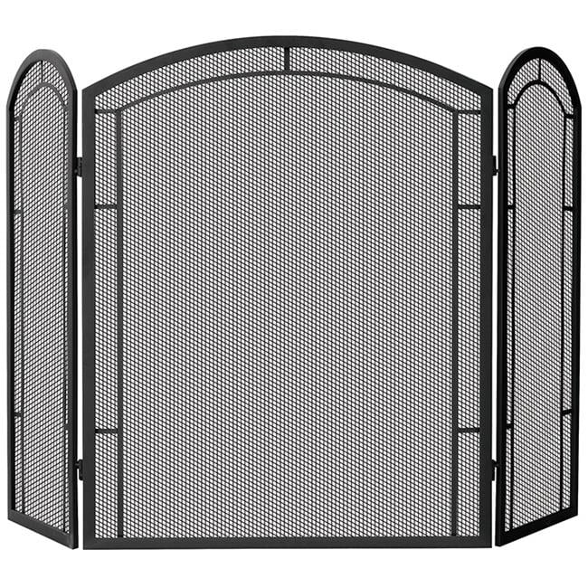 3 Panel Black Wrought Iron Screen | Walmart Canada