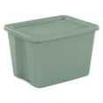 Sterilite Large Storage Bin, 18 Gallon Plastic Storage Container with ...