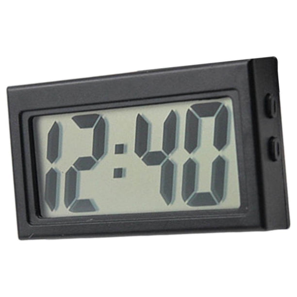 pitrice Mini Car Clock Self-Adhesive Bracket operated Vehicle Vehicle ...