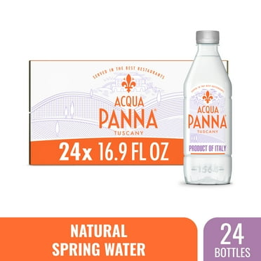 Acqua Panna Premium Natural Spring Water, Mineral Rich, BPA Free, 16.9oz Plastic Bottles - Pack ...