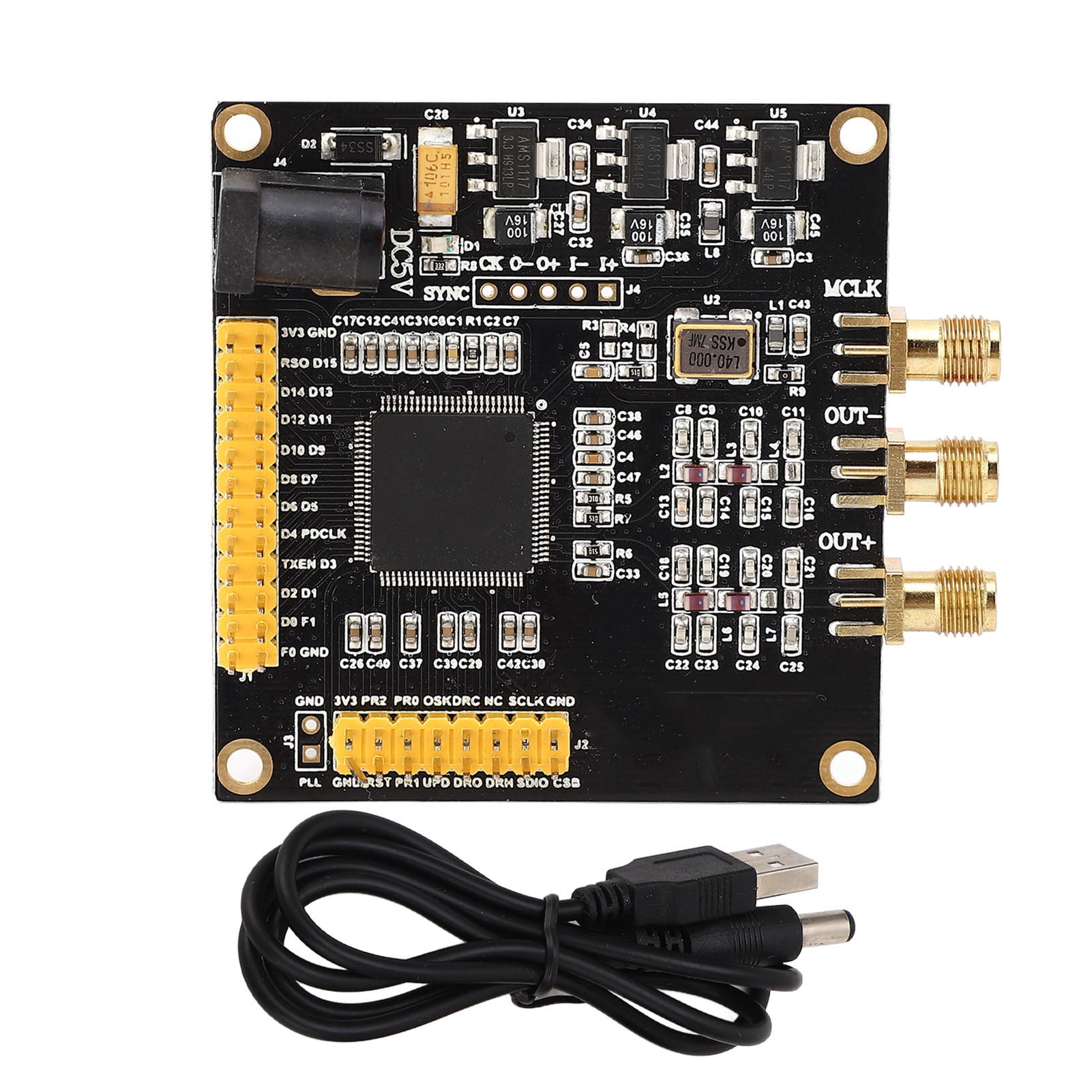 DDS Signal Generator Module 1GSPS Sampling Rate Signal Source Module ...