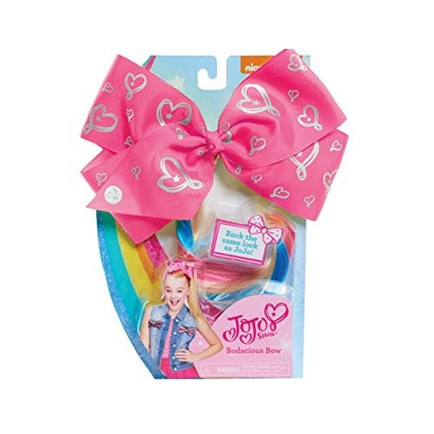 Jojo Siwa Hair Bow, Pink 1 Count - Walmart.com - Walmart.com