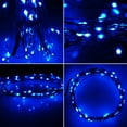 ZOELNIC 100LED 33ft Copper Wire String Lights USB Plug-in Fairy Lights ...