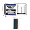 Qnjujn Car Scratch Repair and Polishing Kit, Paint Scratch Removal and Refinishing Coating ...