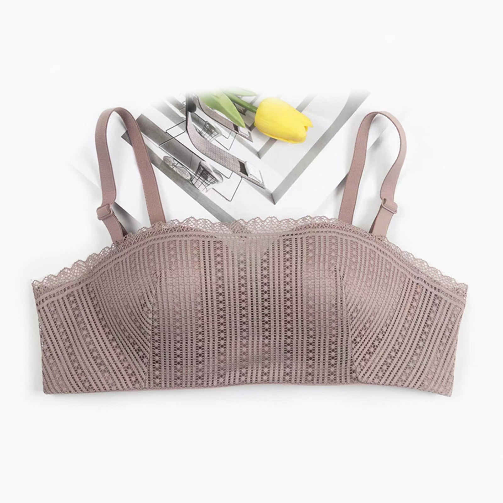 Push Up Bra Clearance QIPOPIQ Women's Sexy Style Bra Slip Invisible Off ...