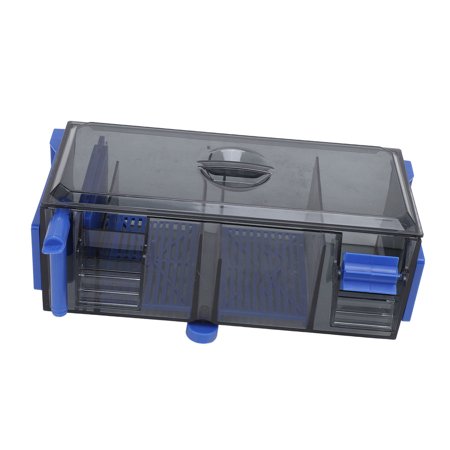 Hanging Fish Tank Waterfall Filter, 3 Compartments Adjustable Water ...