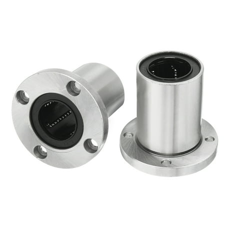 LMF25UU 25mmx40mmx59mm Round Flange Linear Motion Bushing Ball Bearing ...
