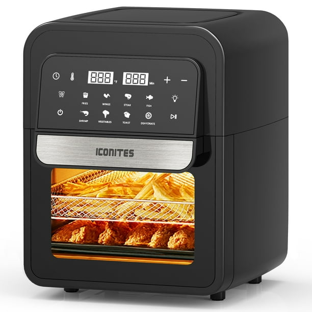 8-in-1 6.5 Quart Air Fryer Oven with Digital Touch-Screen, Air Fryers ...