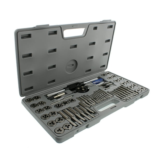 ABN Metric SAE Standard Tap and Die 60-Piece Rethread Set Thread ...