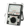 MF-47 Analog Analog Multimeter Voltmeter Ammeter Ohmmeter Battery ...