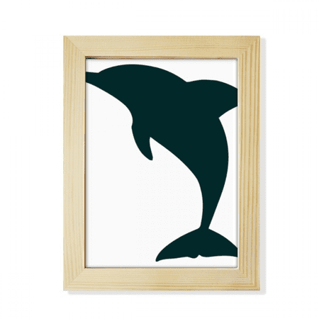 Blue Ocean Docile Cute Dolphin Desktop Adorn Photo Frame Display Art ...
